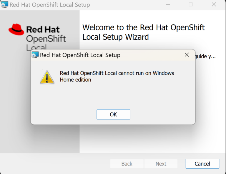 How to install OpenShift Local on your Windows PC - The Chalk Board